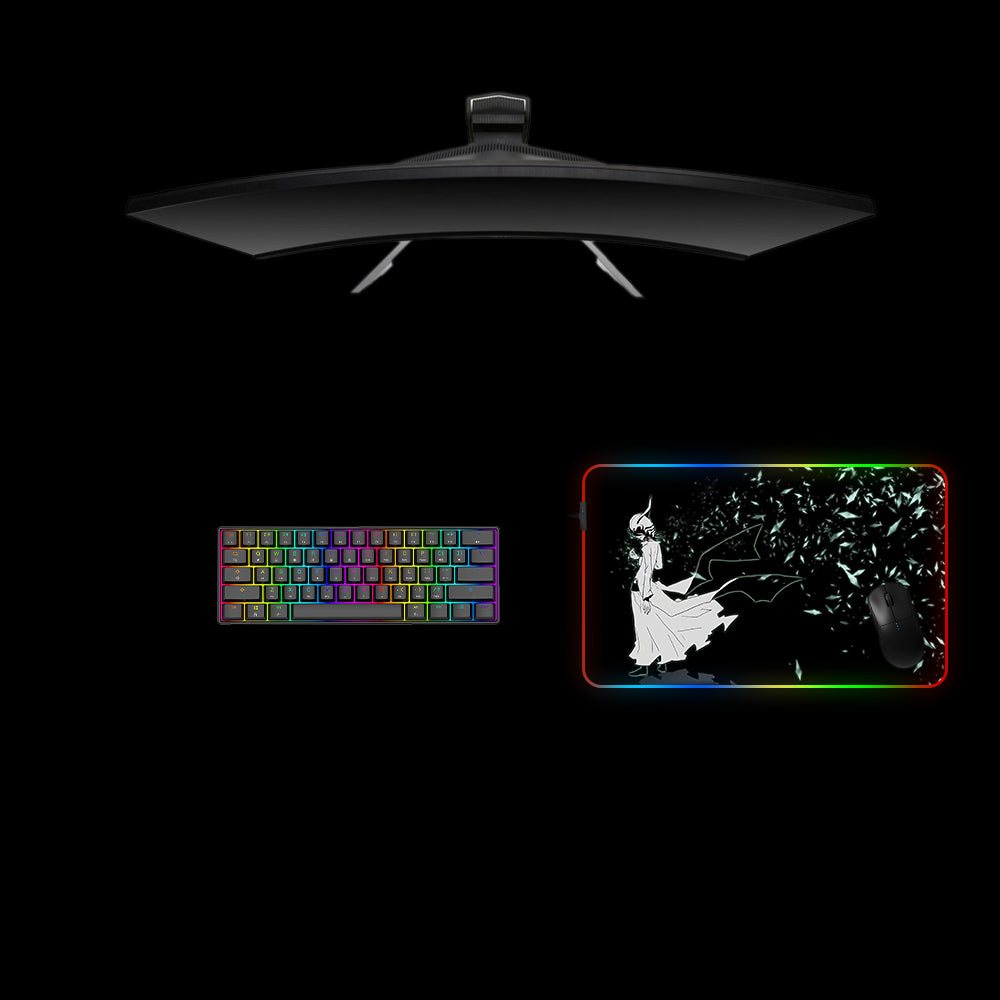 Bleach Ulquiorra Shards Design M-XXL Size RGB Lit Mouse Pad