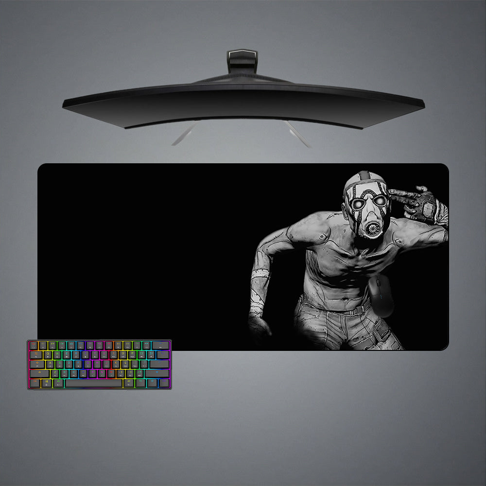 Borderlands Psycho Design M-XXL Size Gaming Mousepad