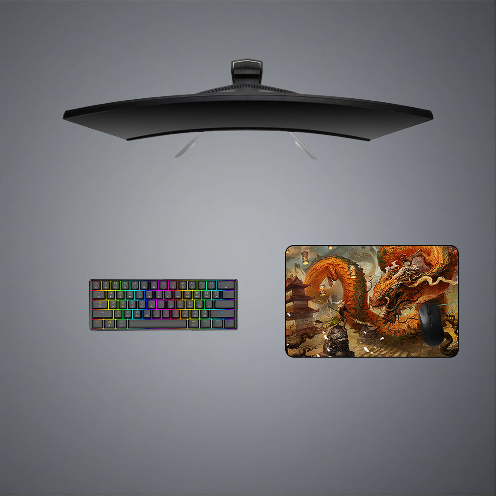 Chinese Style Dragon Design M-XXL Size Gamer Mouse Pad