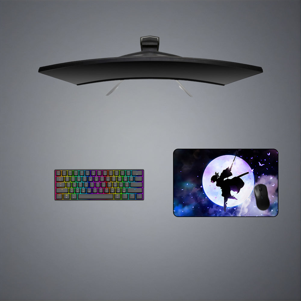 Demon Slayer Kocho Moon Design M-XXL Size Gamer Mouse Pad