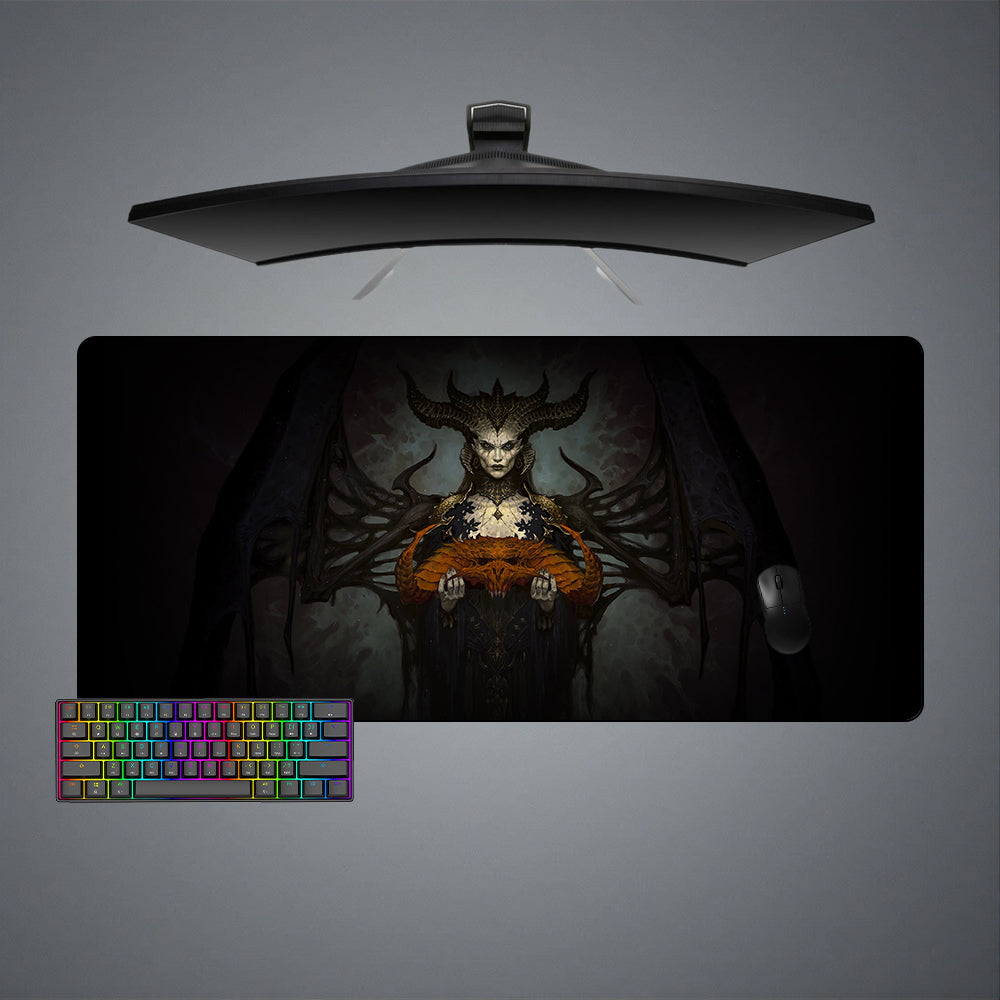 Diablo Lilith Skull Design M-XXL Size Gaming Mouse Pad