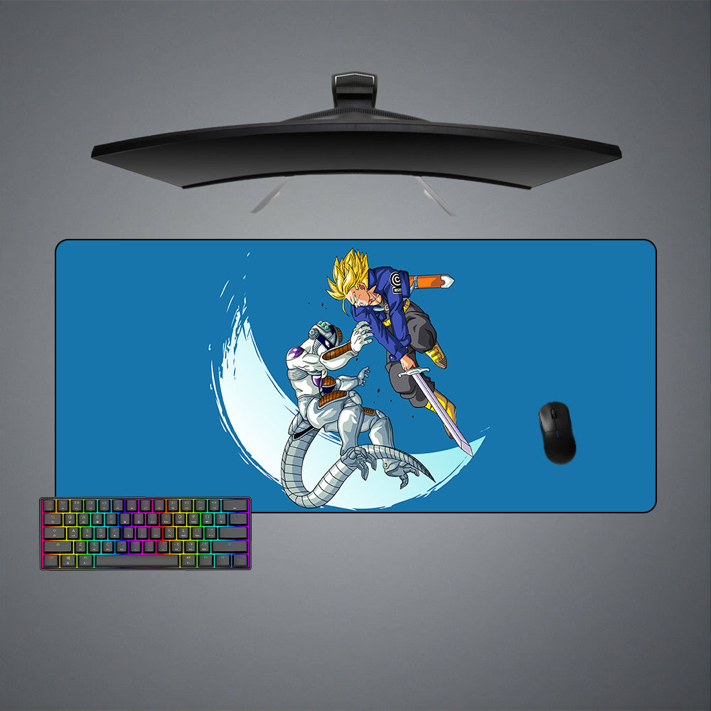 Dragon Ball Trunks vs. Frieza Design M-XXL Size Mouse Pad