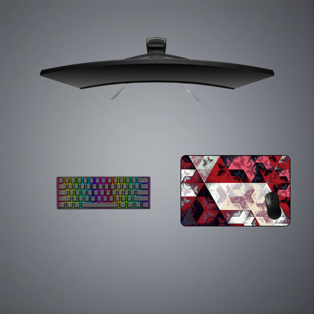 Fibonacci Red Design M-XXL Size Gamer Mouse Pad