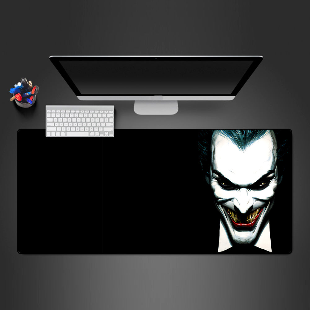 Joker Face Right Design Gaming Mouse Pad, Computer Desk Mat
