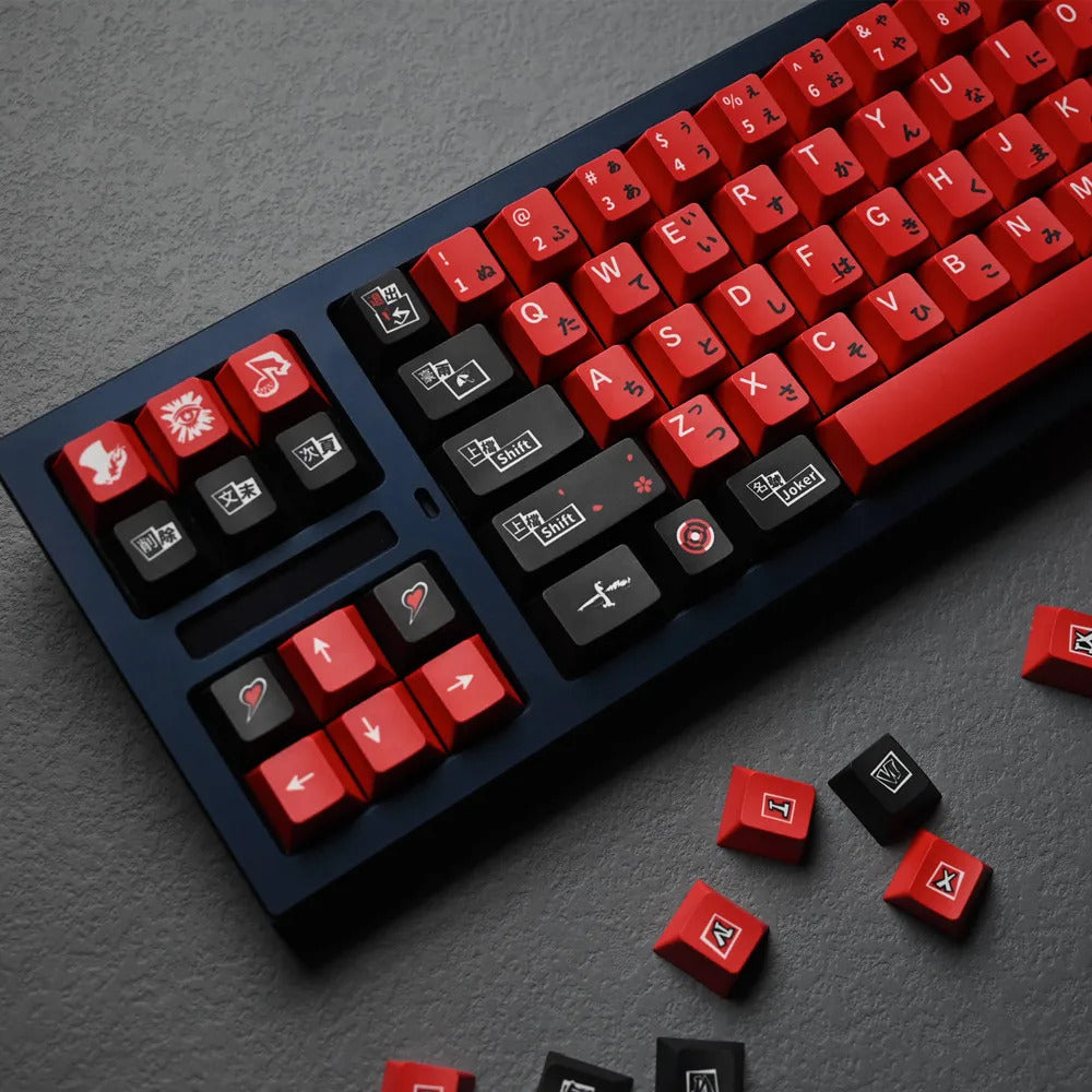 Persona Design 142 Key Keycaps Set for Mechanical Keyboards