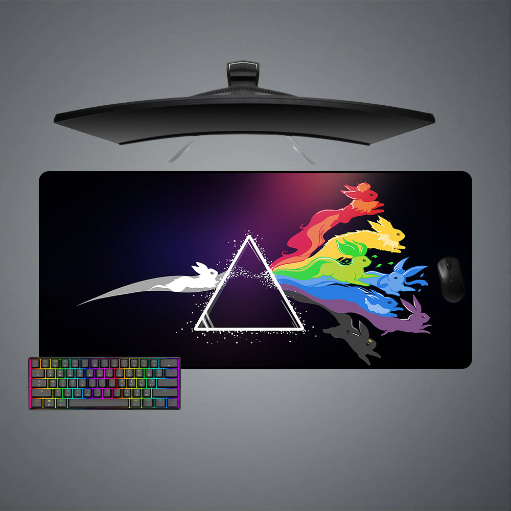 Pokemon Triangle Design Large Gaming Mouse Pad, Desk Mat