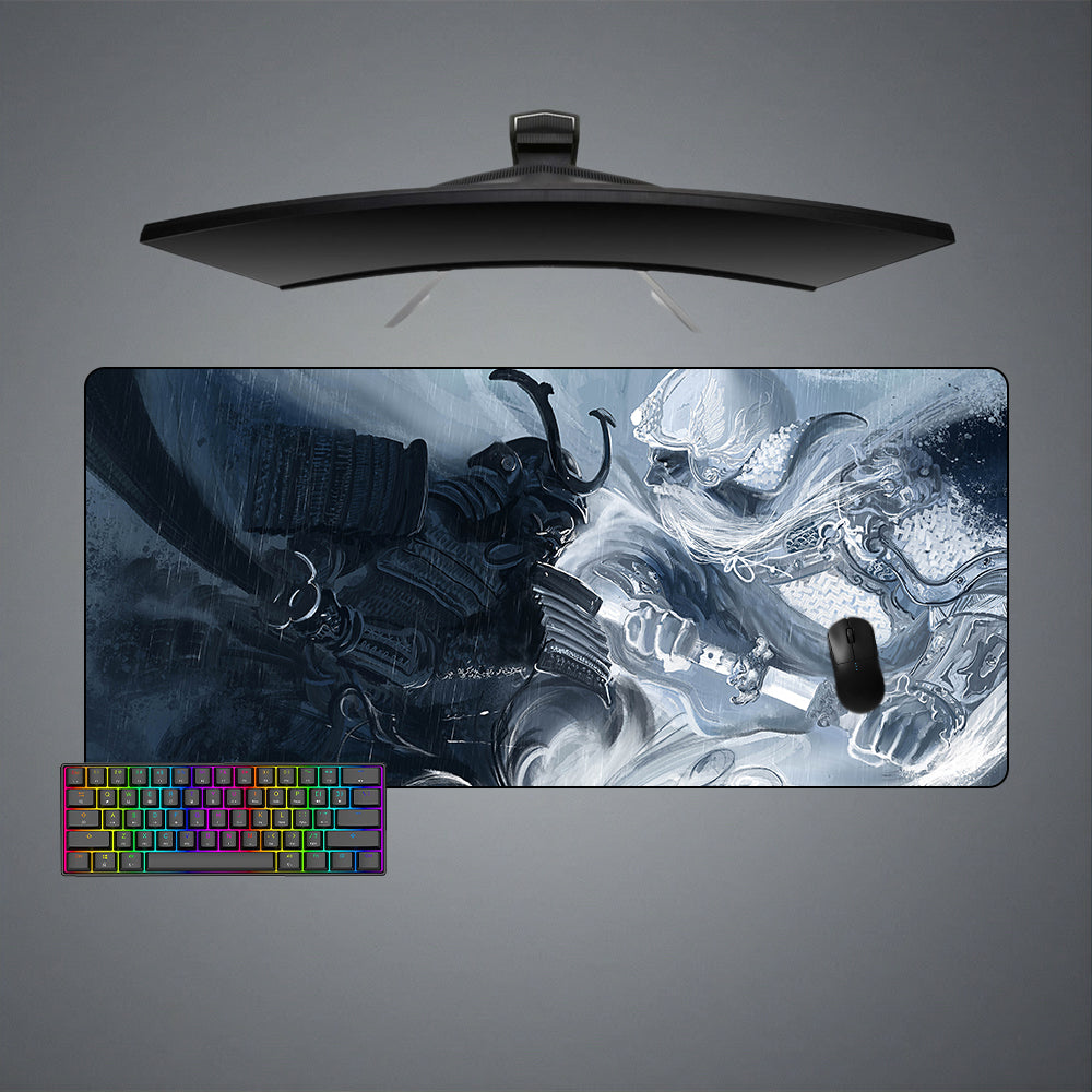 Samurai Deities Design M-XXL Size Gamer Mousepad