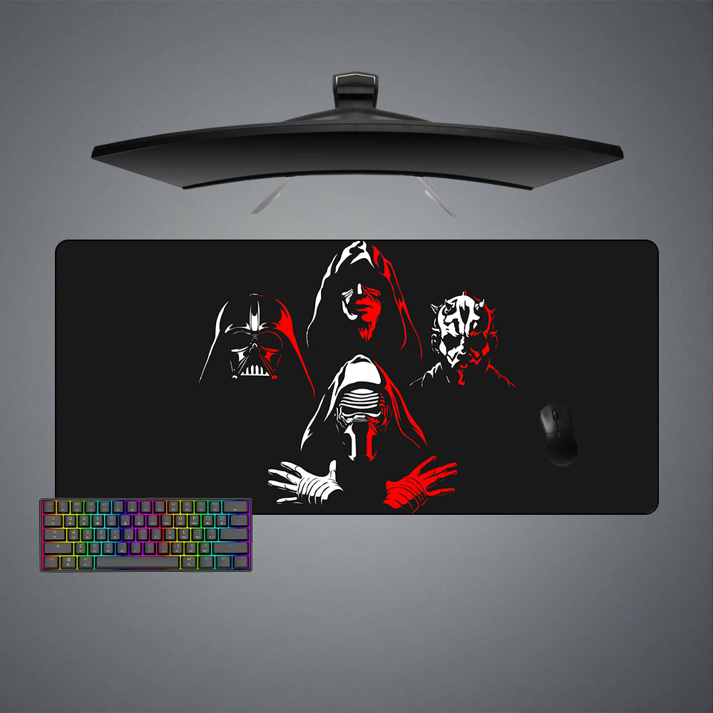 Star Wars Sith Design M-XXL Size Gamer Mouse Pad