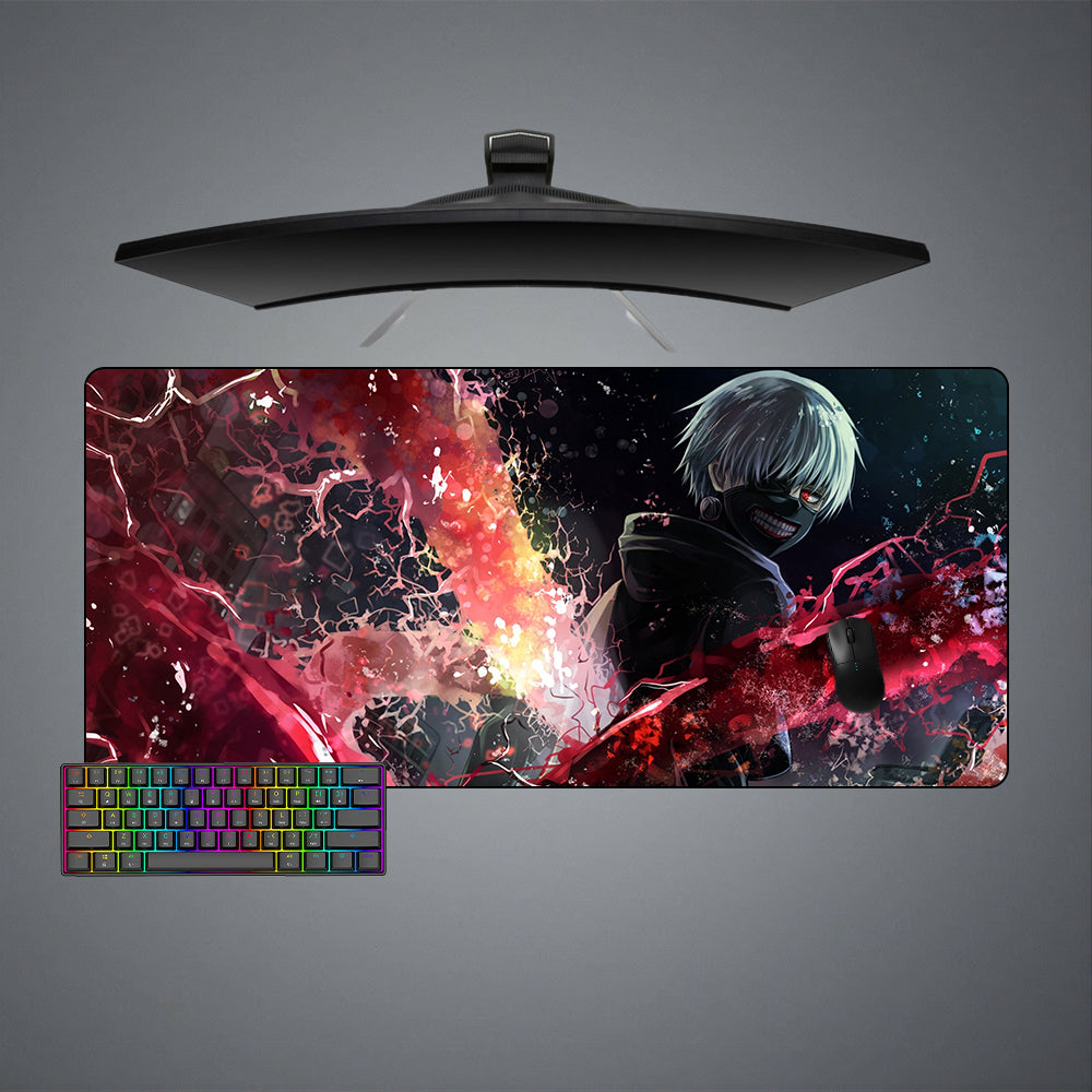 Tokyo Ghoul Looking Back Design M-XXL Size Gaming Mouse Pad