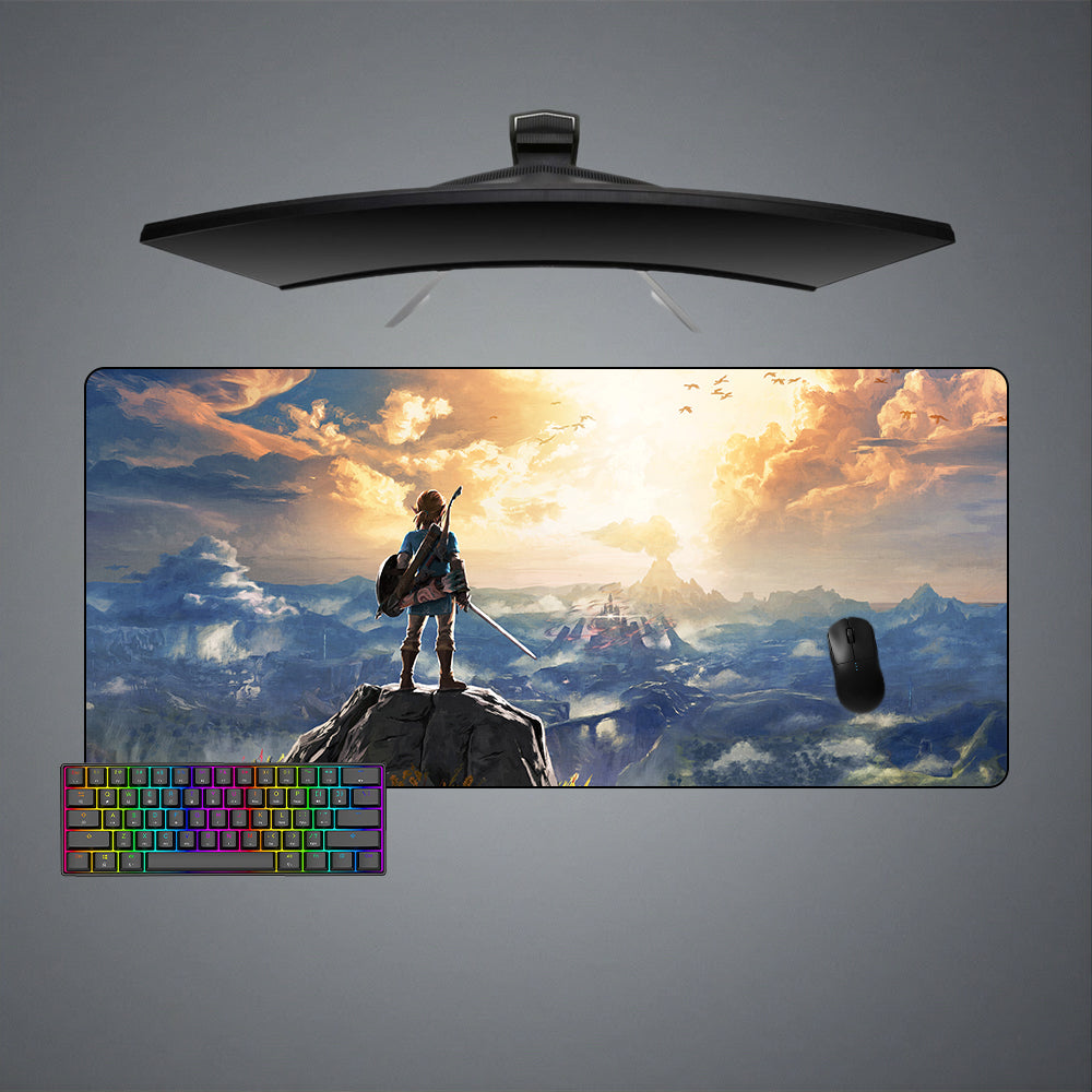 Zelda Landscape Design M-XXL Size Gamer Mouse Pad