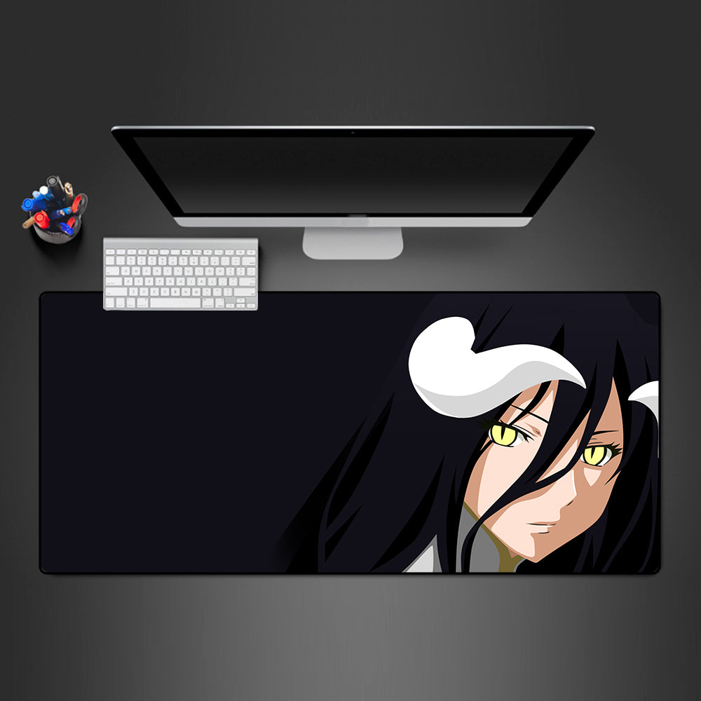 Overlord Albedo Horns Design M-XXL Size Gamer Mousepad