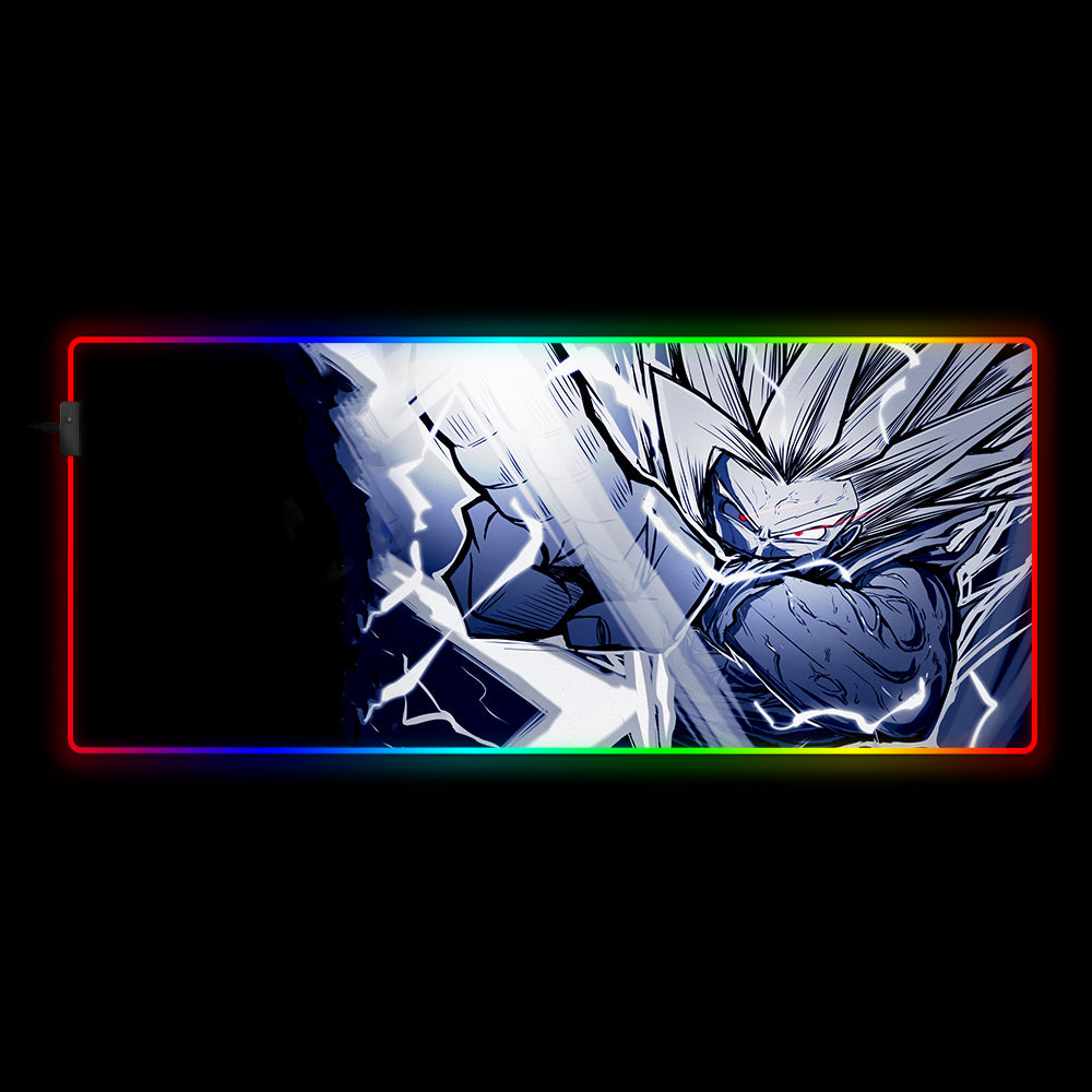 Gohan Beast Design RGB Illuminated Gamer Mouse Pad