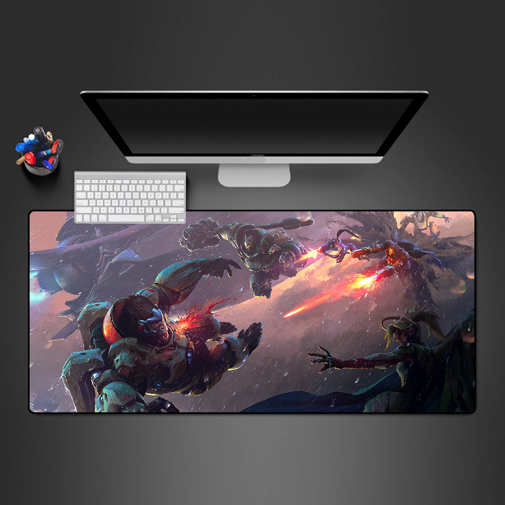 Overwatch Fall Design Gaming Mouse Pad, Computer Desk Mat