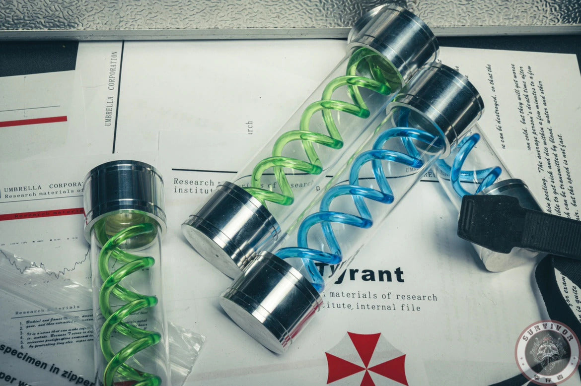 Resident Evil T-Virus Vial Display Model Toy