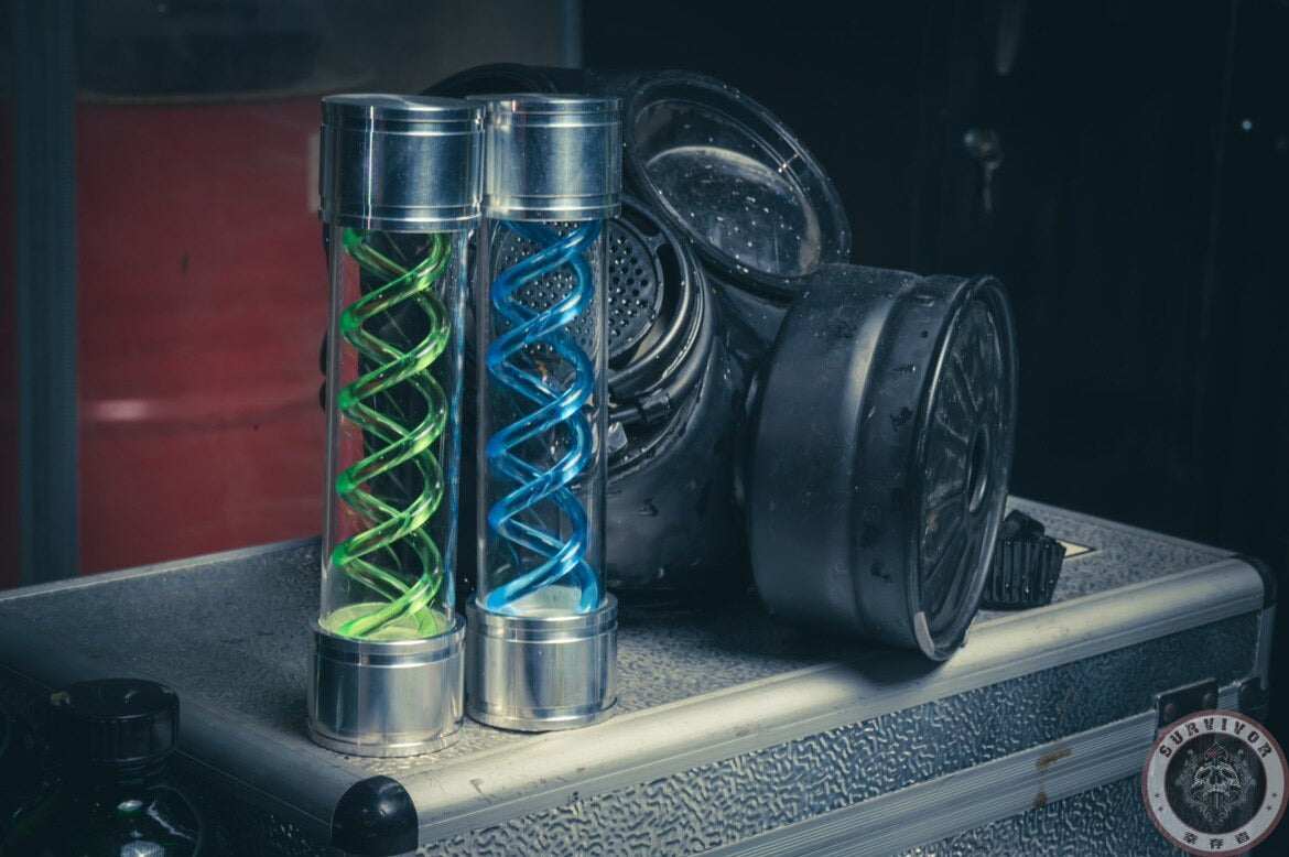 Resident Evil T-Virus Vial Display Model Toy