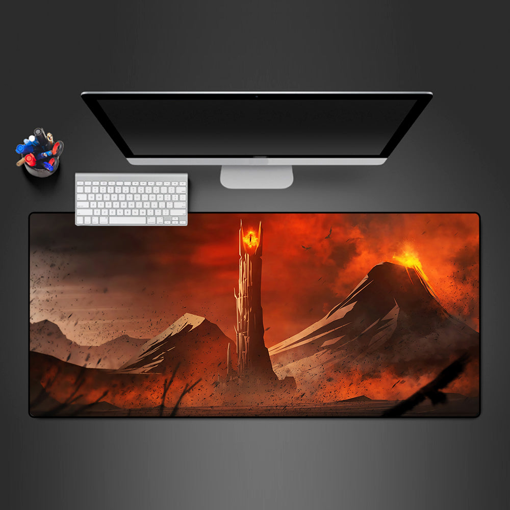 Tower of Sauron Design Large Size Gaming Mouse Pad