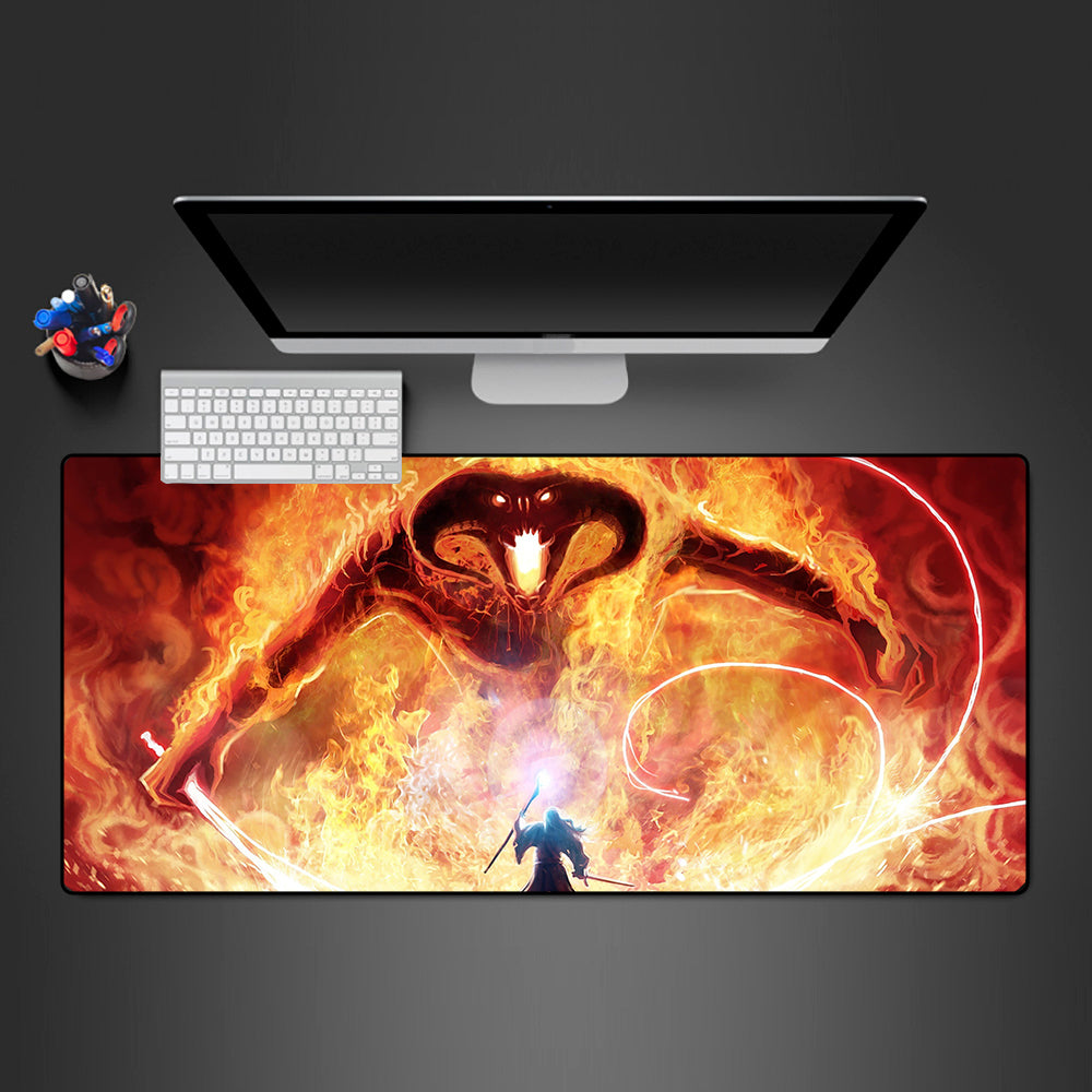 You Shall Not Pass Design Large Size Gaming Mouse Pads